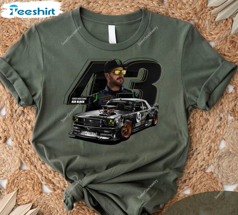 Ken Block 43 Shirt, Trending Crewneck Unisex Hoodie